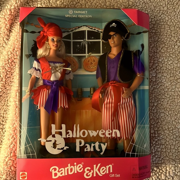 Barbie | Toys | Halloween Party Barbie And Ken Gift Set 998 Target ...